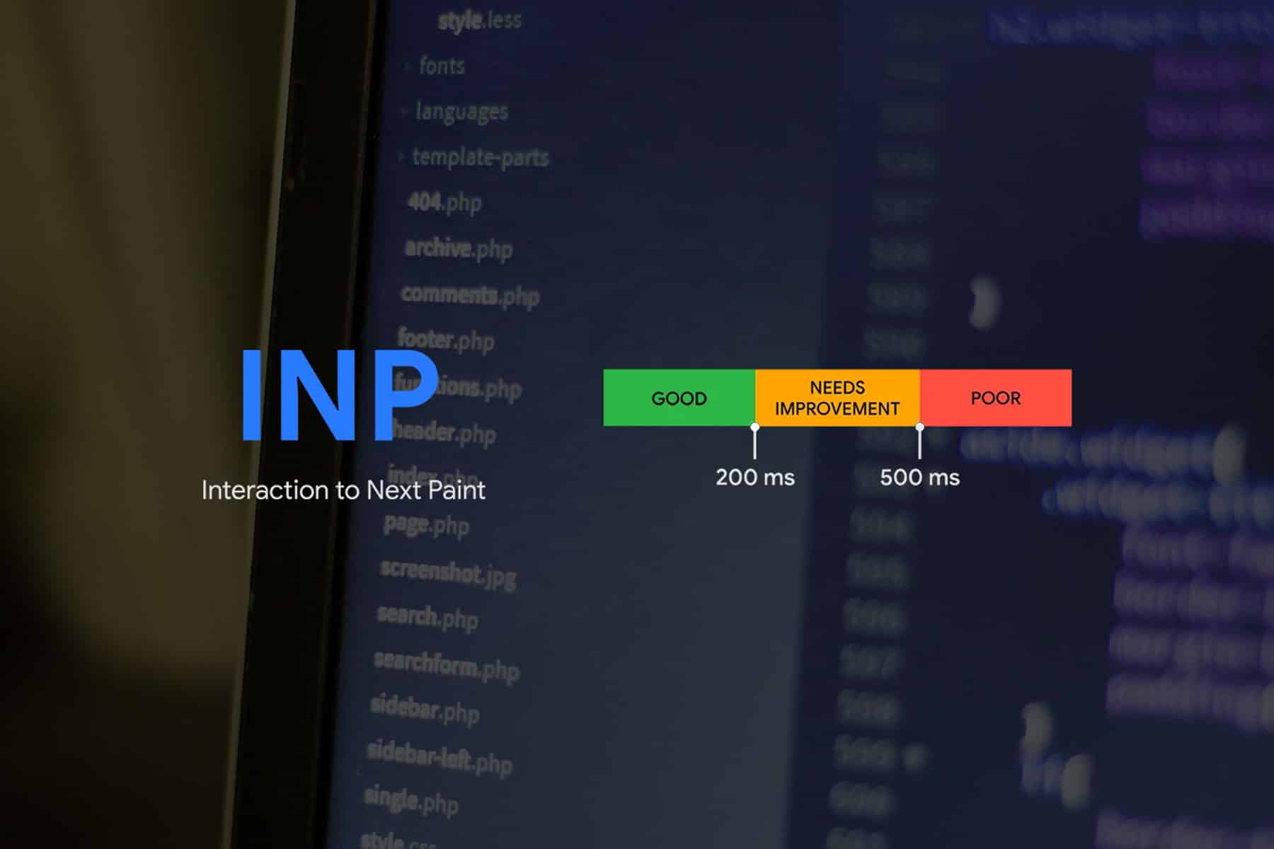 Le nouveau critère INP de Google viendra remplacer le FID